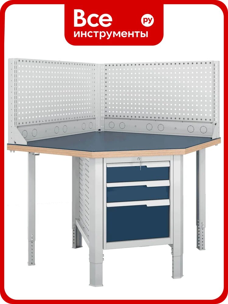 Верстак (угловой) Верстакофф CTR U532. S3.1-1R 124789