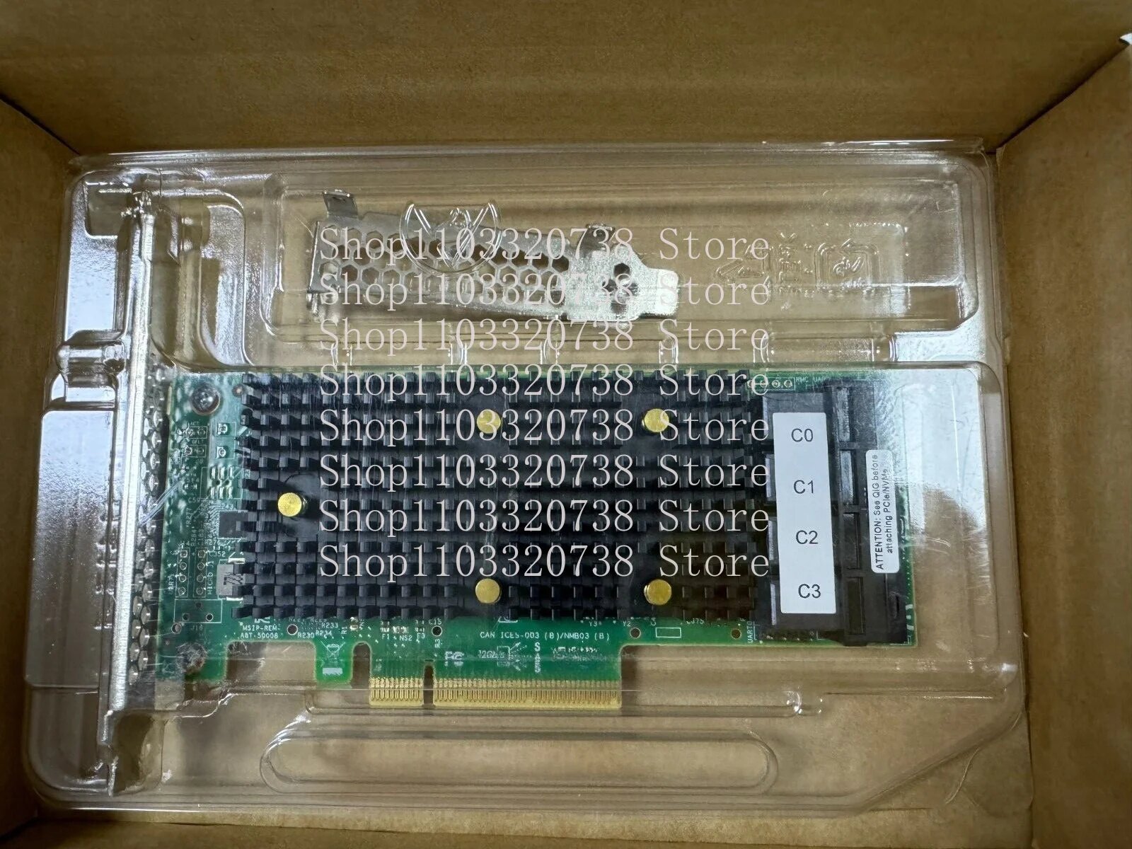 Контроллер LSI 9400-16i SATA/SAS для HBA-карт, 12 Гбит/с, PCIe, 16 портов, поддержка NVMe HDD