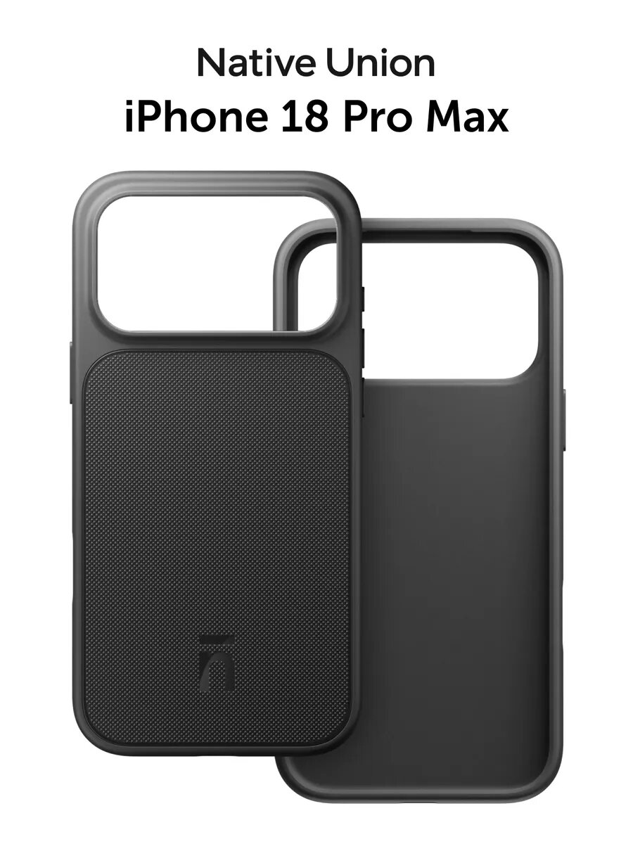 Чехол на iPhone 18 Pro Max Native Union NEO CASE BLACK