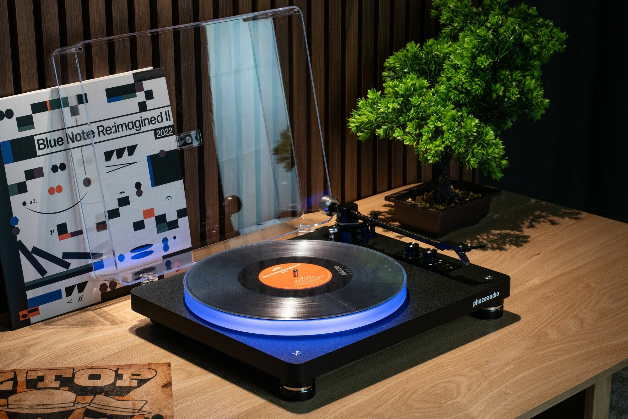 Проигрыватель виниловых дисков Phaze Audio CELINE Цвет: Чёрный