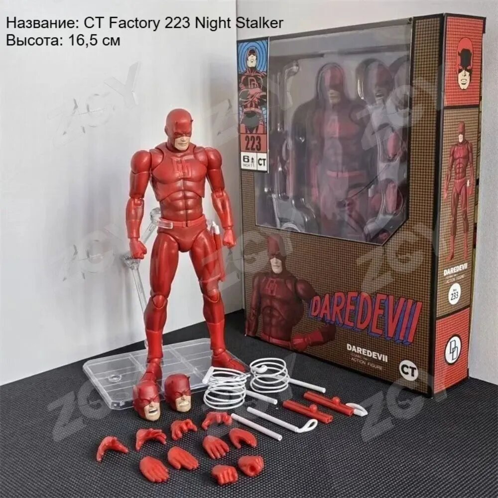 CT Factory MAFEX 223 Marvel Daredevil Том Сиддлсон Аниме Фигурка