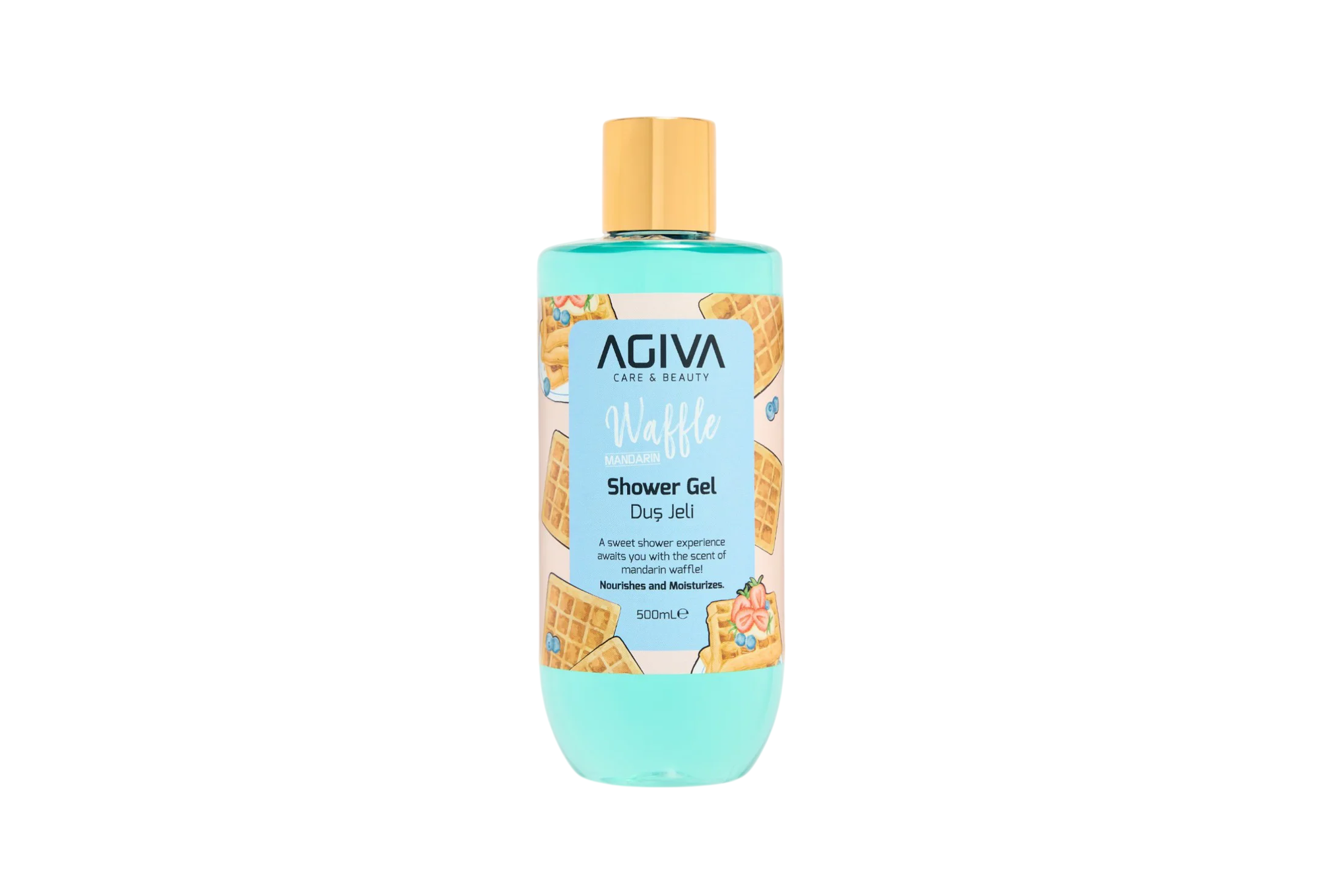Гель Аgİva для душа Care&Beauty Shower Jel Mandarin Waffle 500мл