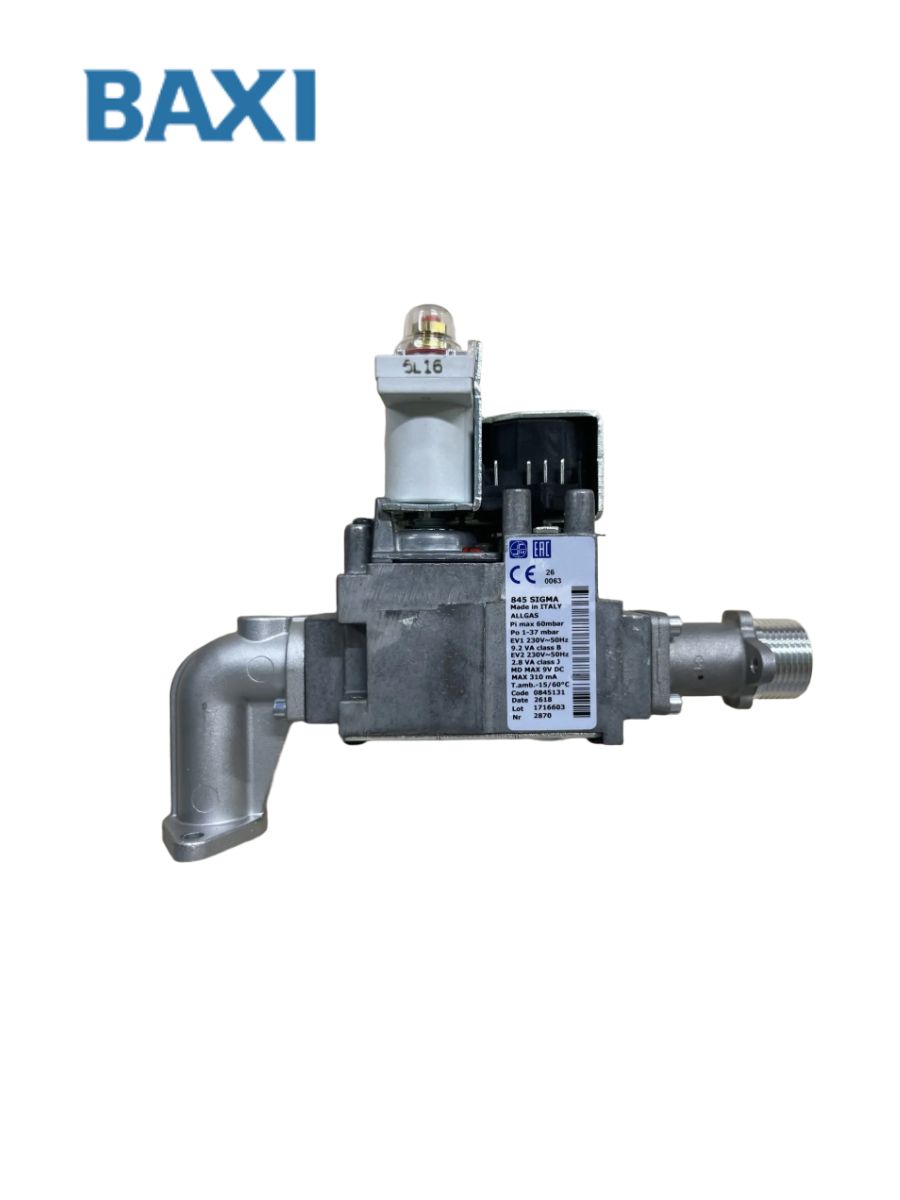 Газовый клапан SIT 845 Sigma для котлов BAXI ECO 4s 24