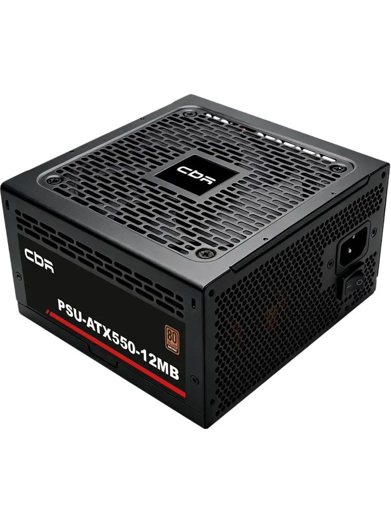 Блок питания компьютера CBR PSU-ATX550-12MB PSU-ATX550-12MB