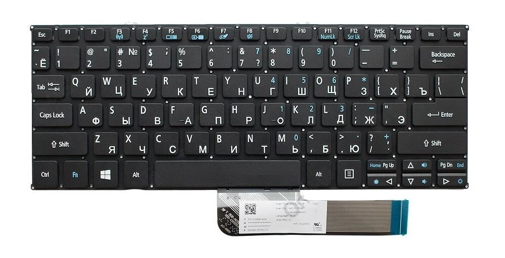 Клавиатура для ноутбука Acer Switch 10 SW5-011
