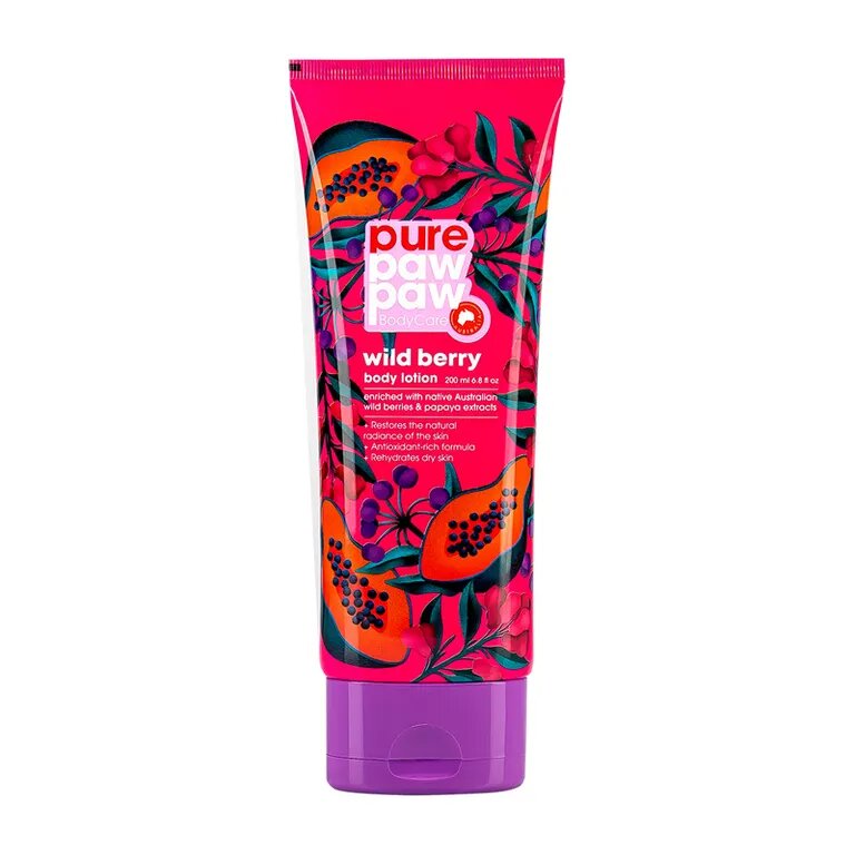 Pure Paw Paw Увлажняющий лосьон для тела Wild Berry 200 мл 200 мл