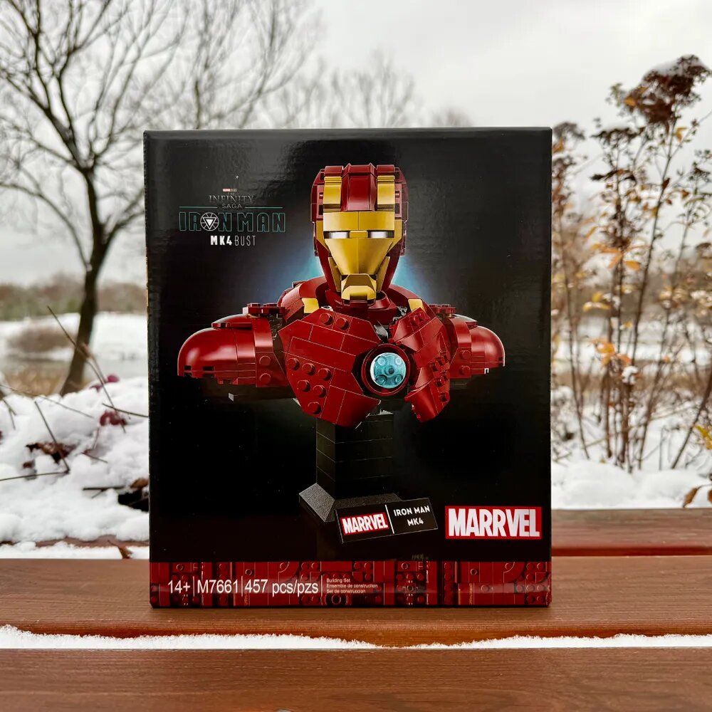 Конструктор Бюст Железного человека МК4 Iron Man MK4 Bust
