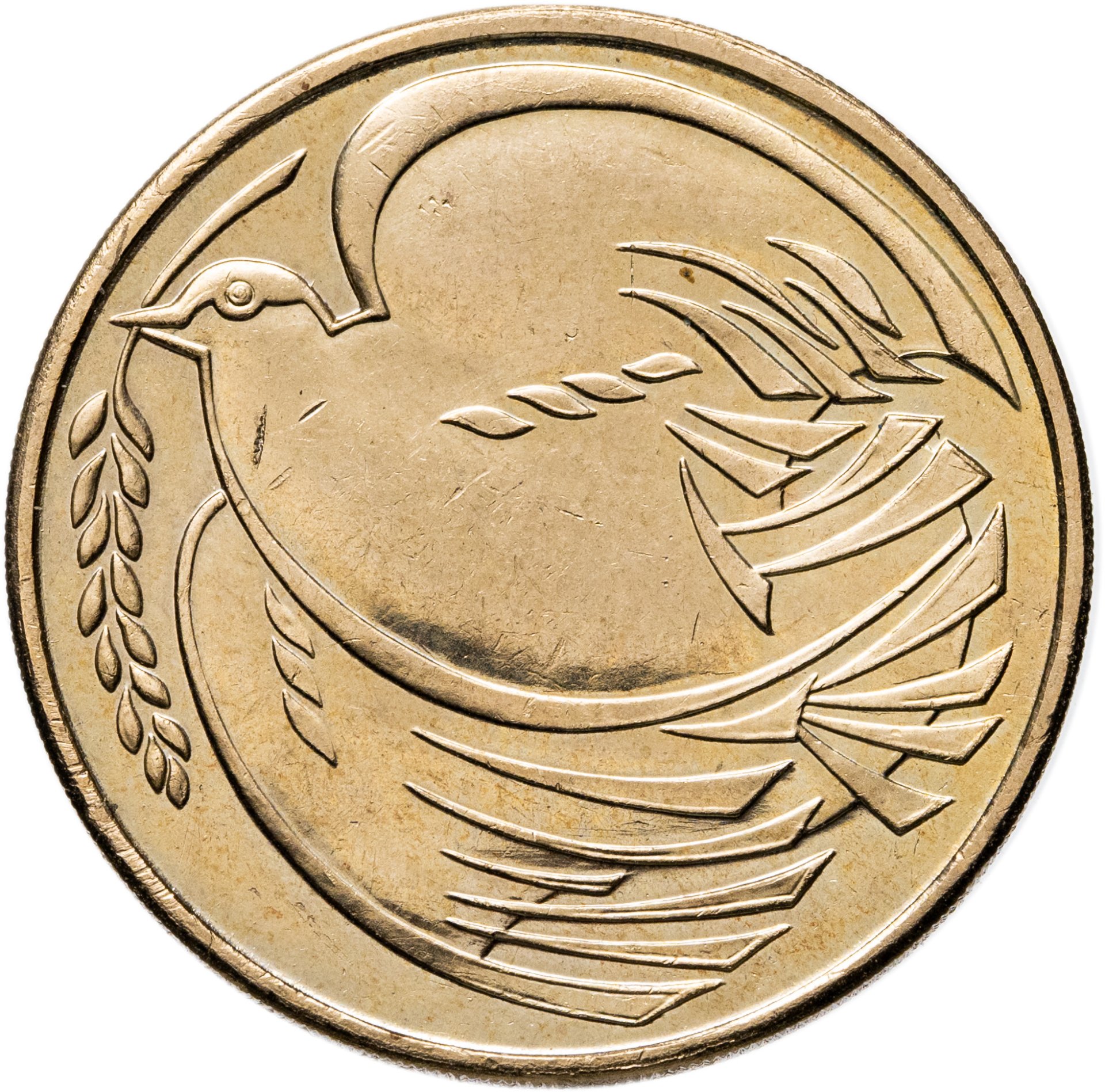 Великобритания 2 фунта pounds 1995 "50 лет победе во Второй Мировой Войне", Латунь, в сохранности AU