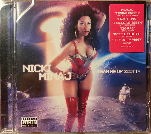 Музыка CD Nicki Minaj - Beam Me Up Scotty (CD, Mixtape, 2021)
