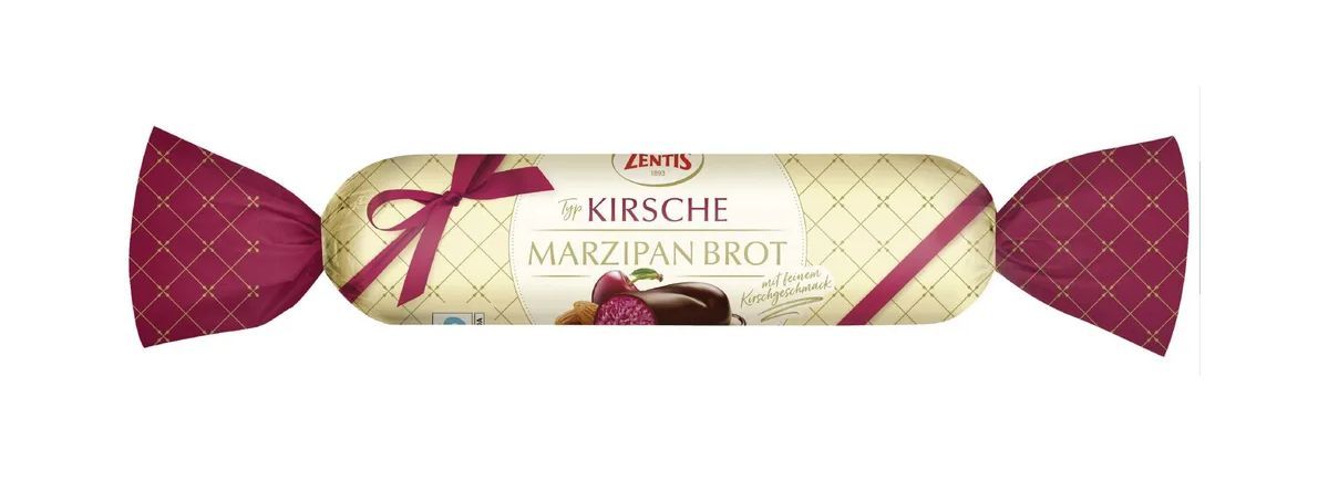 Буханка ZENTIS марципановая со вкусом "Вишня" 100г