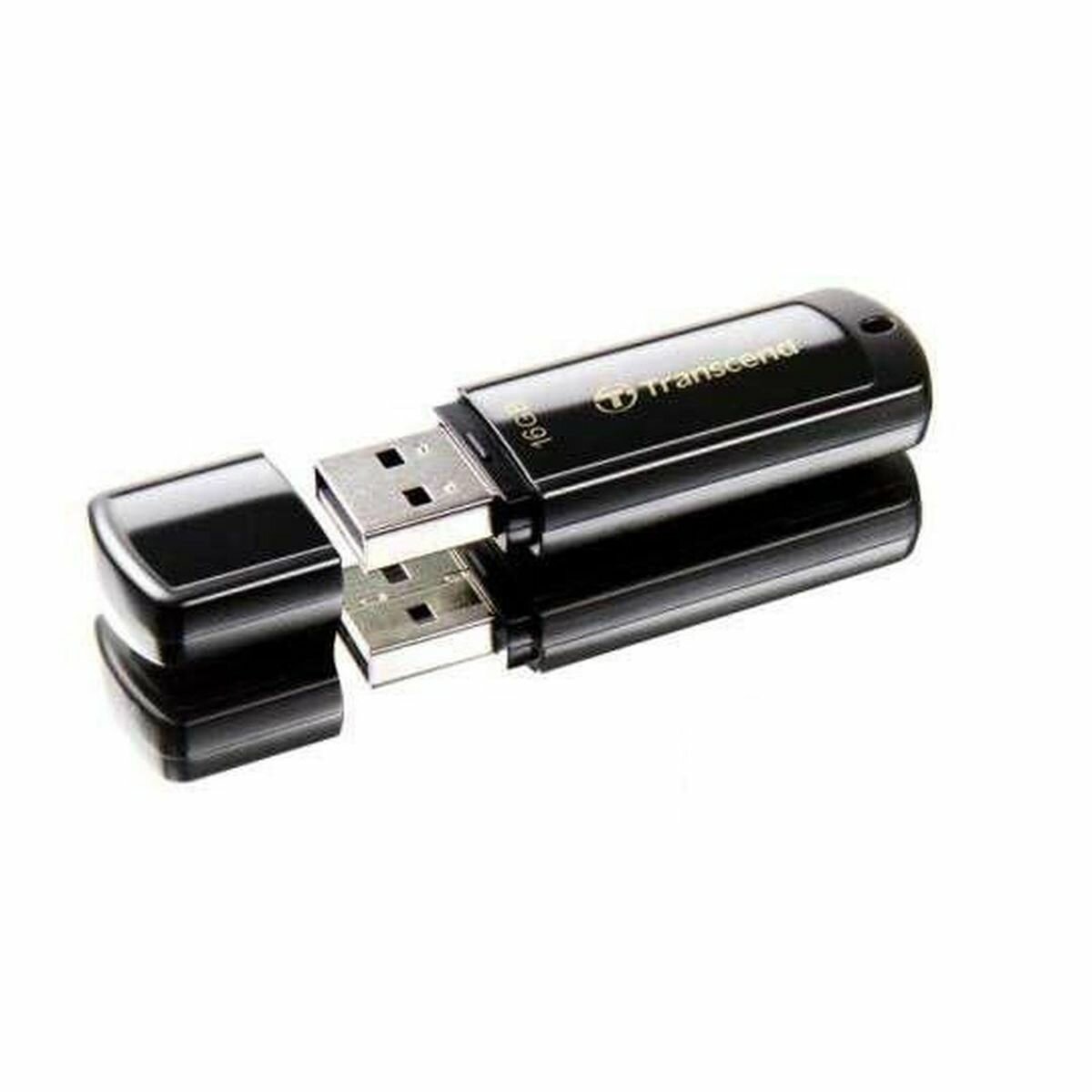 Флеш-память USB 16Gb Transcend Jetflash 350, черный (TS16GJF350), 10шт.