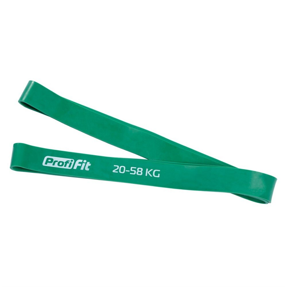 PROFI-FIT Ленточный эспандер для кросс-тренинга (зеленый, нагрузка 20-58 кг) PROFI-FIT Зеленый