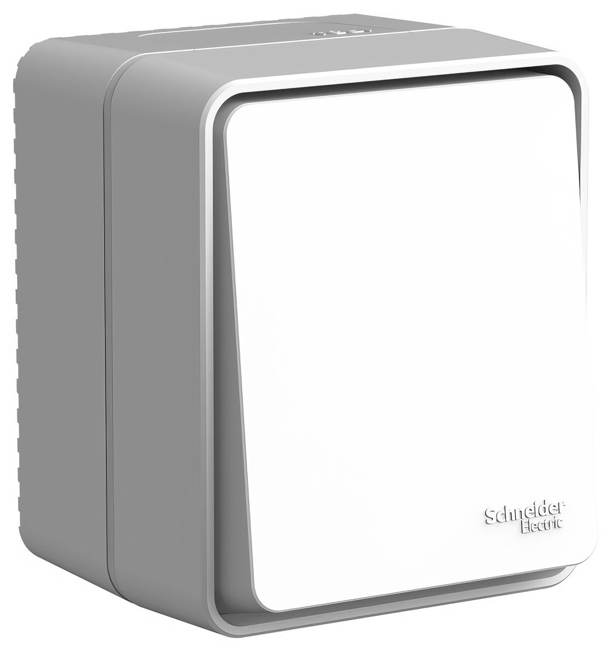 AtlasDesign PROFI IP54 открытой установки 1-клавишный переключатель 10 АХ, серый
