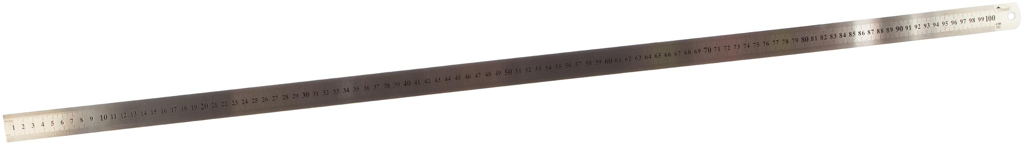 Двусторонняя, металлическая линейка, 1000 мм РемоКолор 15-6-100