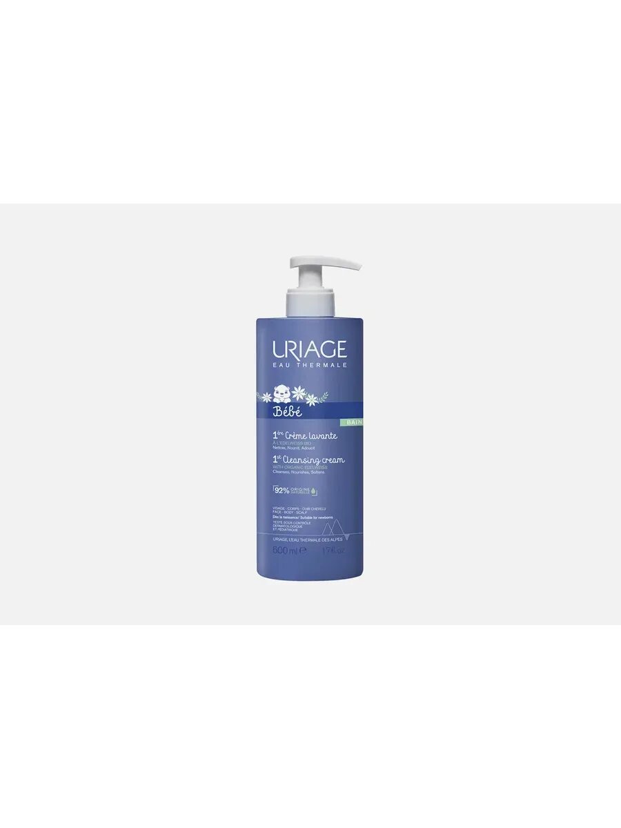 #Uriage 1st CLEANSING CREAM первый oчищающий пенящийcя крем 500мл#