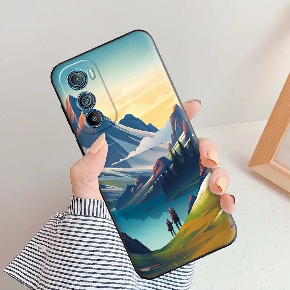 Чехол для Motorola Moto Edge 30 Чехол 30Pro X30 S30 силиконовый бампер для B0063, For Moto Edge X30