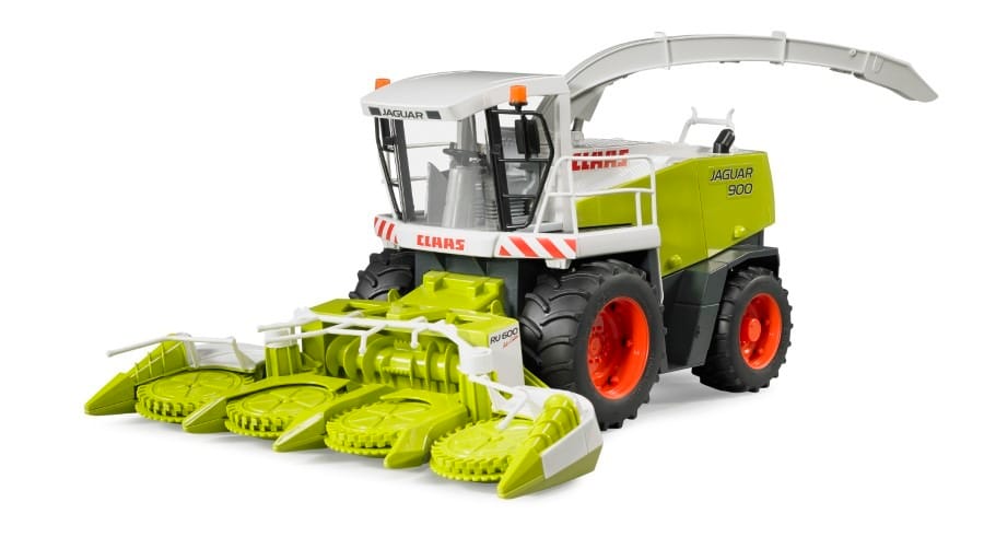 Игрушечная машинка Bruder кормоуборочный комбайн Claas Jaguar 900, зеленый, длина 48.5 см