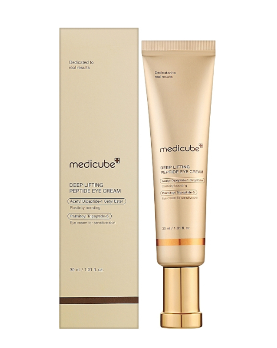 Лифтинг-крем для век с пептидами и коллагеном Medicube Deep Lifting Peptide Eye Cream