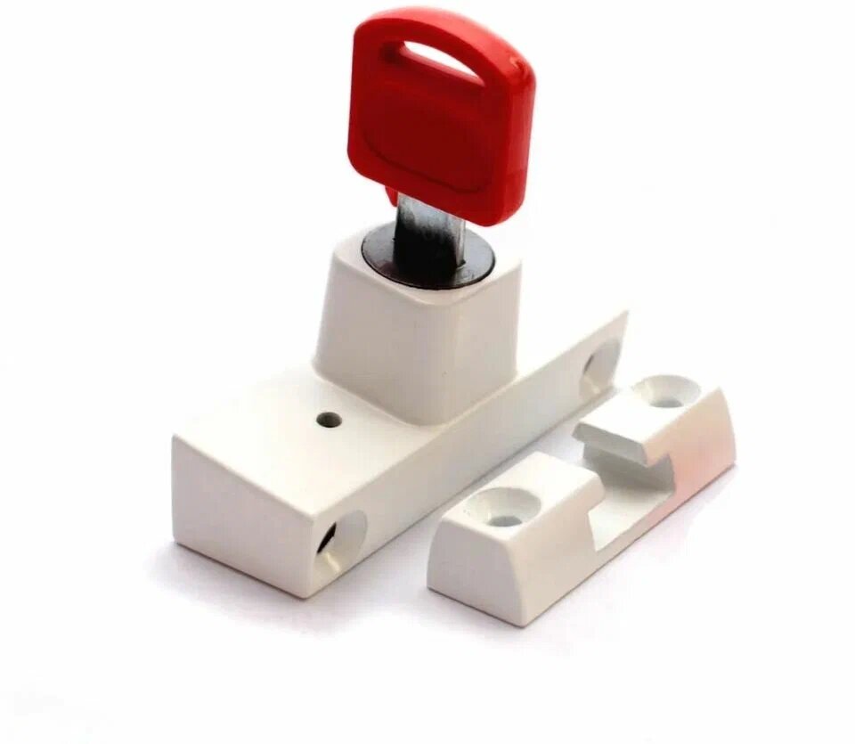 Оконный замок "Safe Lock" цвет белый, в блистере