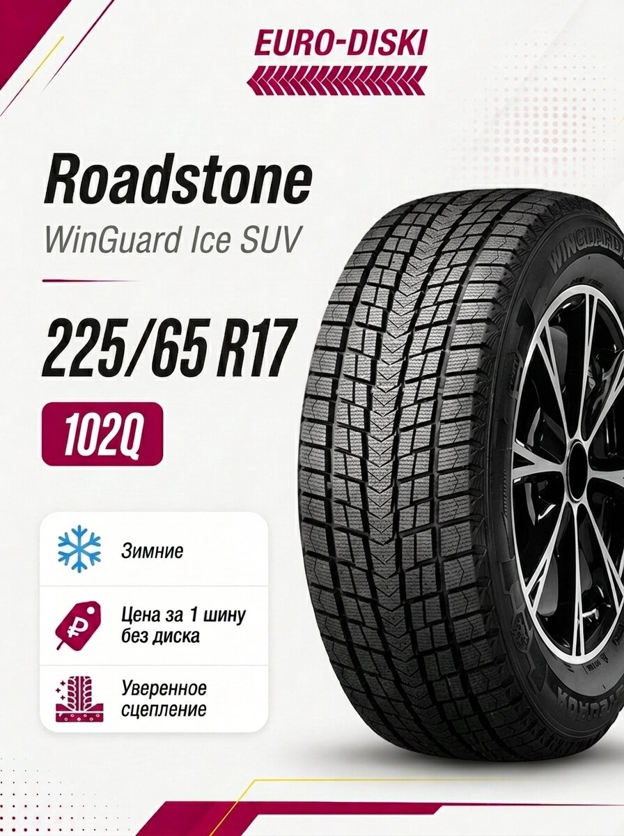 Roadstone WinGuard Ice SUV зима 225/65 R17 102Q SUV