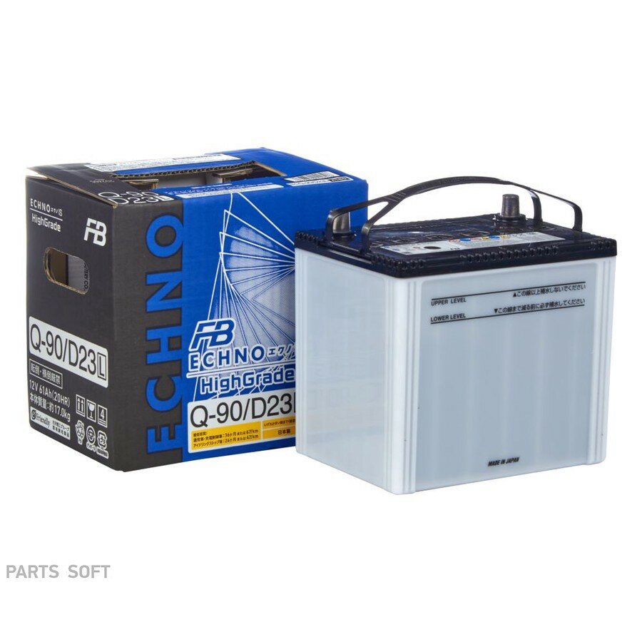 Аккумулятор FB ECHNO IS от официального дистрибьютора, FURUKAWA BATTERY, артикул Q90D23L