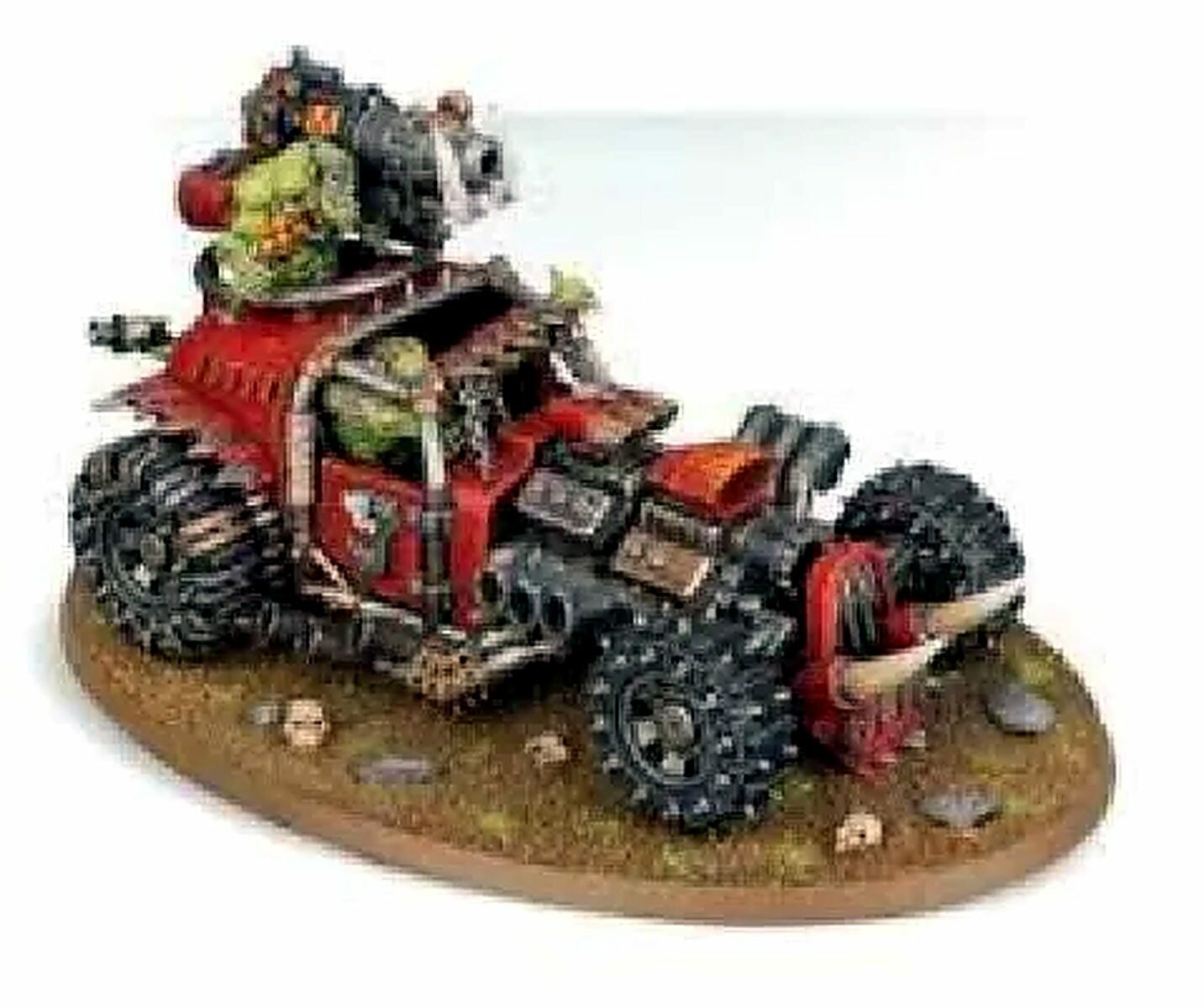 Orks Kustom Boosta-blasta Warhammer 40K Смоляная модель (не собрана, не окрашена)