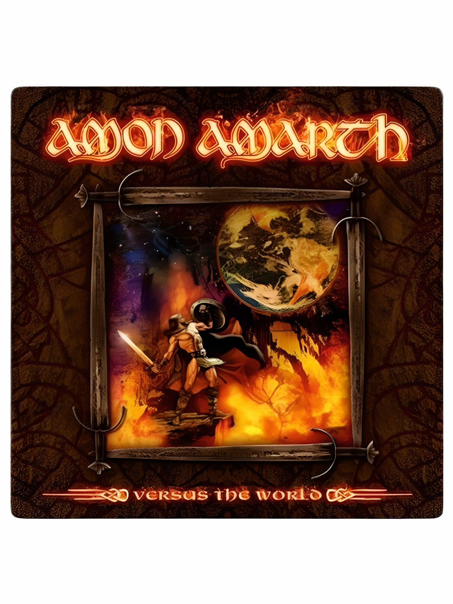 Amon Amarth: "Versus the World", дэт метал (2002, LP, 180 гр, виниловая пластинка)