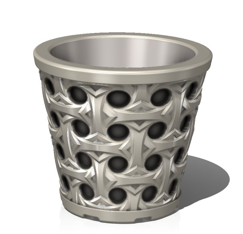 Кашпо для растений дизайнерская, 3D-печать под заказ, арт. PZ-PLANT-PR-951746