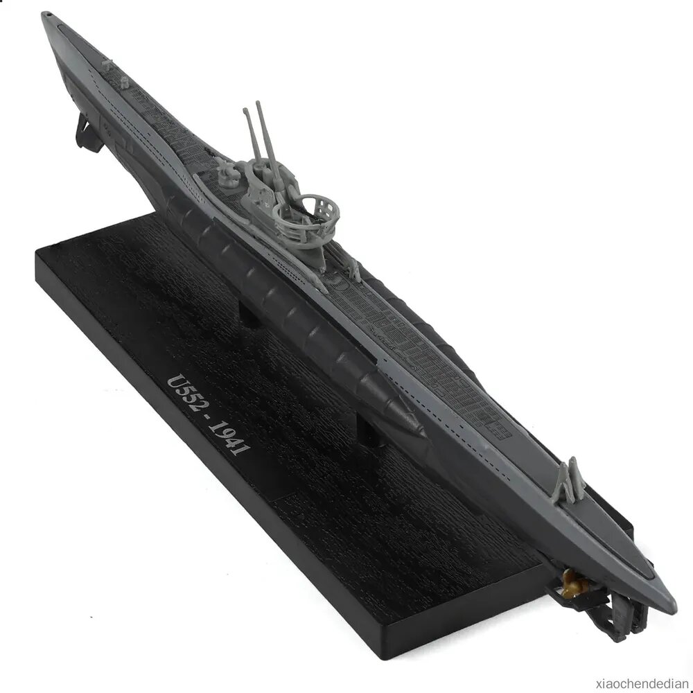 Модель подлодки U-552 , 1:350. Металл, готовая. С подставкой. Коллекция/подарок.