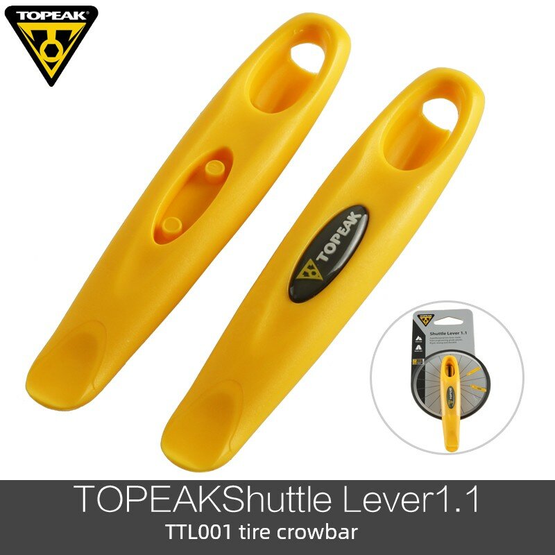 Набор из 2 шт. тормозных рычагов Topeak TTL001, желтый, для ремонта велосипедов