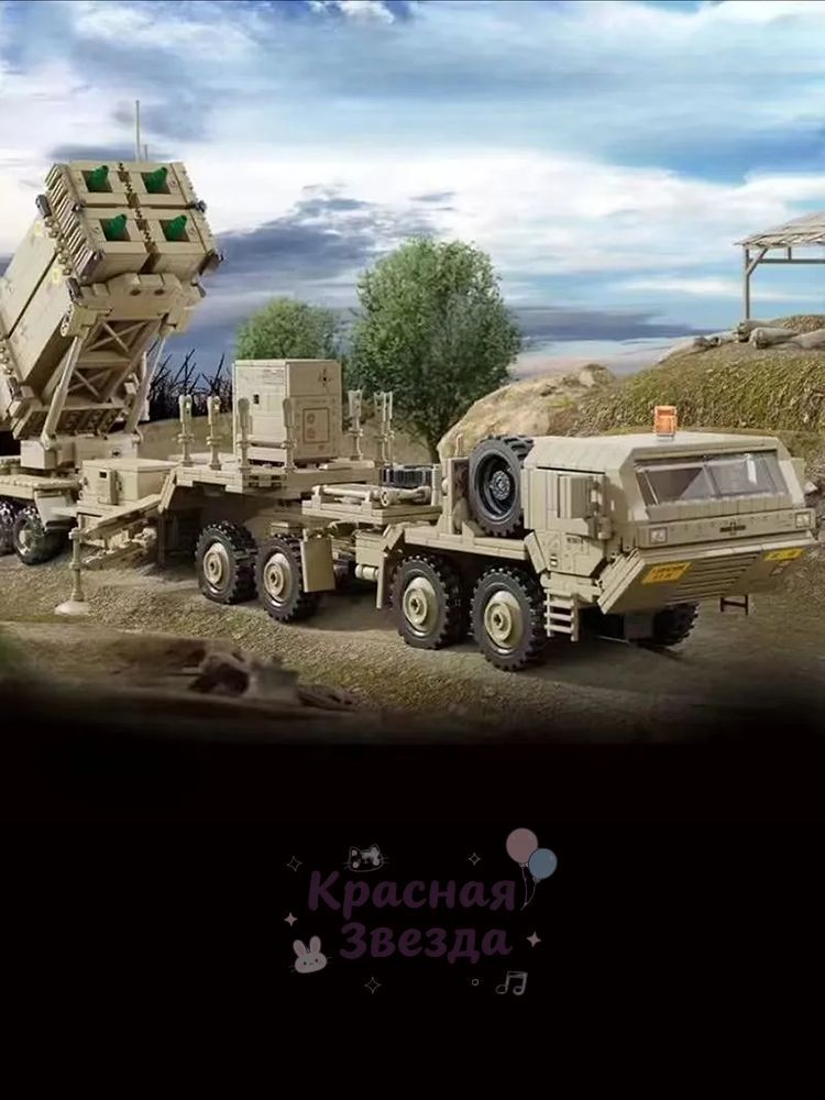 Конструктор Ракетный автомобиль M983 (2566шт)