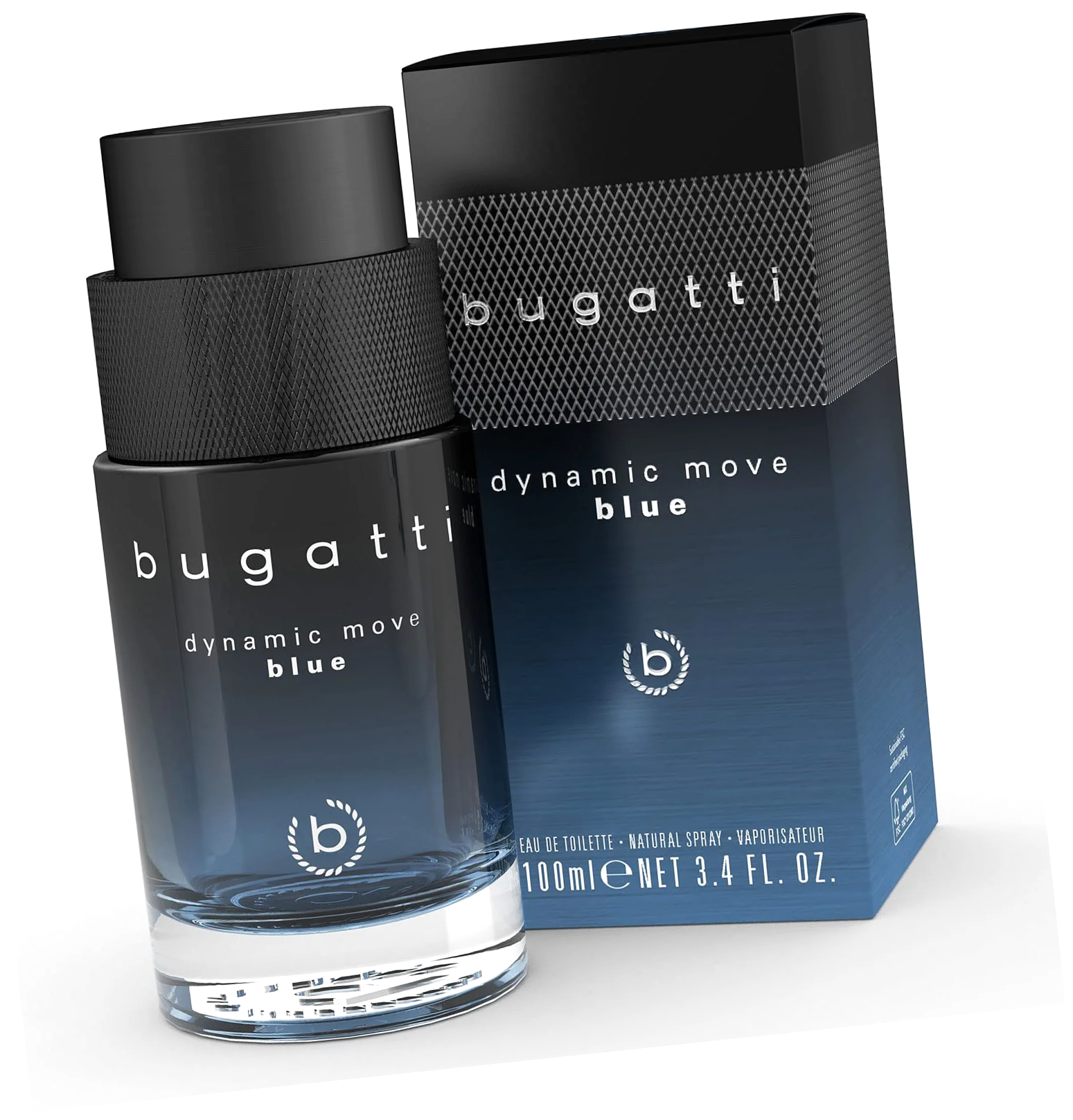 Бугатти Динамик Мов Блу аромат для мужчин 100 мл - Bugatti Dynamic Move Blue