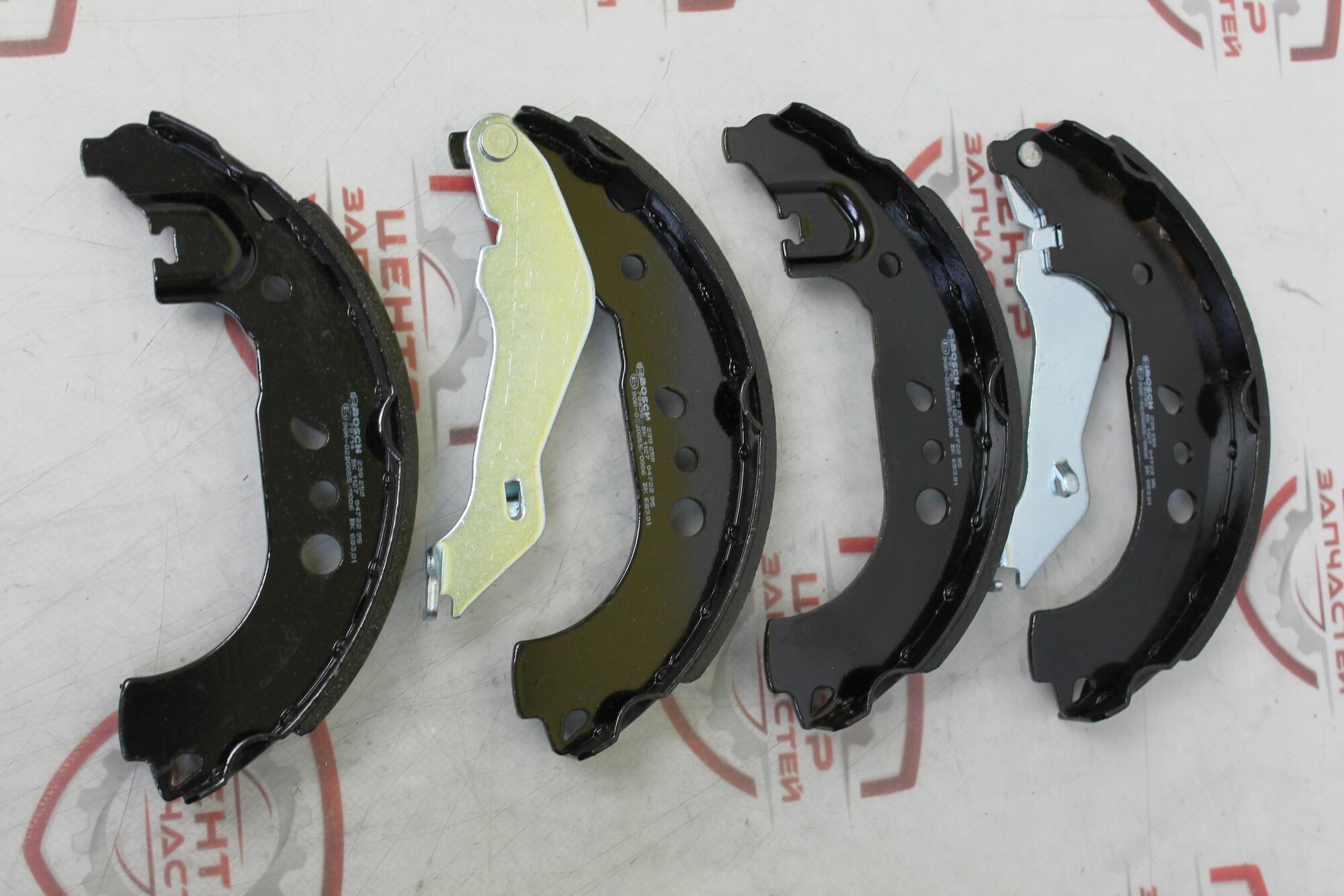 Задние барабанные колодки Skoda Rapid / Seat BOSCH 0986487791