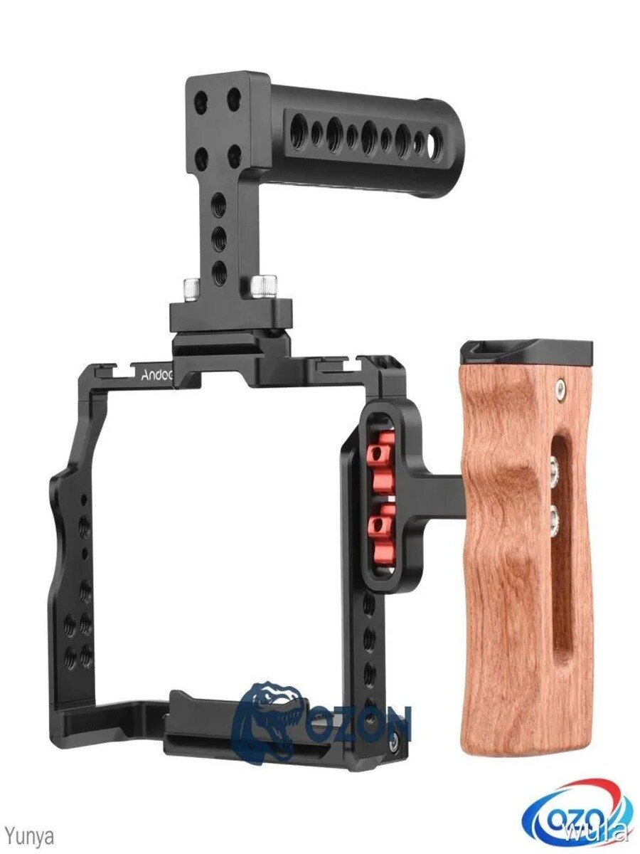 Клетка для камеры, Andoer, для Sony A7 IV/A7 III/A7II/A7R III/A7R II/A7S II-bg-TY-QB