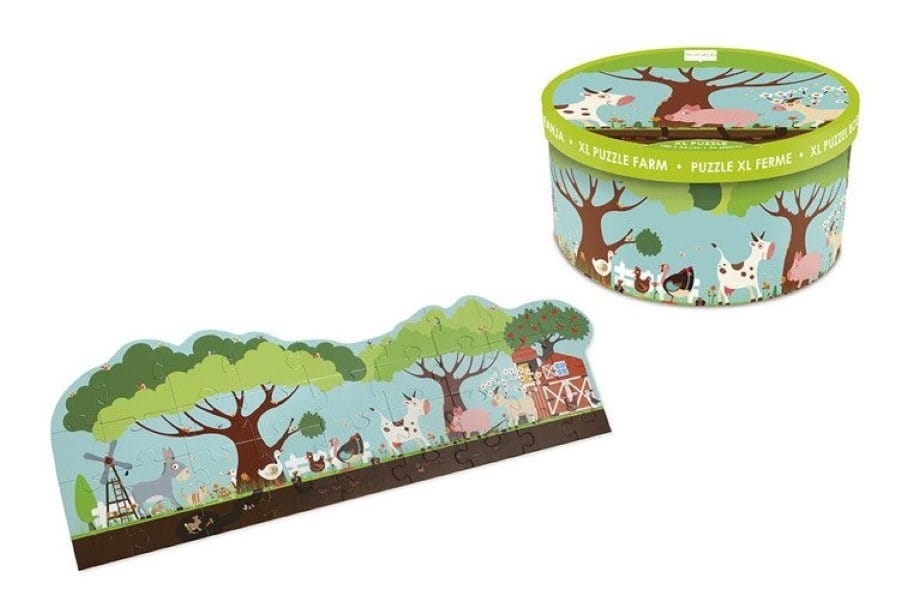 Пазл Scratch Farma, напольный, 36 элементов, 100x33 см