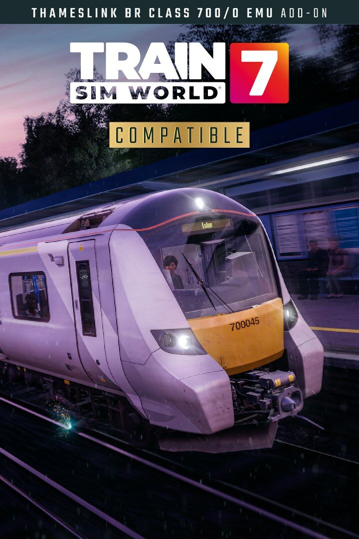 Train Sim World® 7: Thameslink BR Class 700/0 EMU — дополнение (DLC) для Xbox · нужна базовая игра · PC, Xbox Series X|S