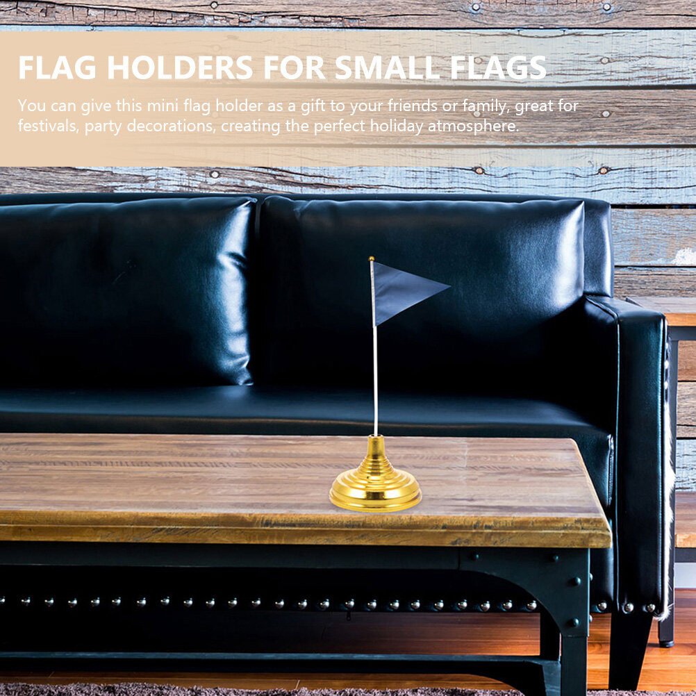 50 Шт Держатель Флагов На Стол Mini Flag Holder Для Офиса 5 5x5 5 Cm