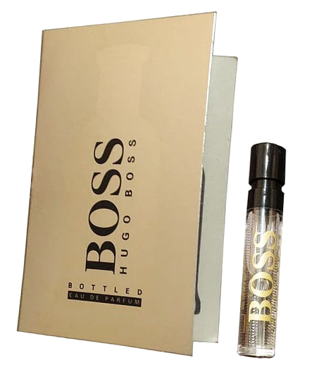 Hugo Boss Boss Bottled Eau De Parfum сэмпл 1.2 мл для мужчин - Босс Ботлед парфюм миниатюра
