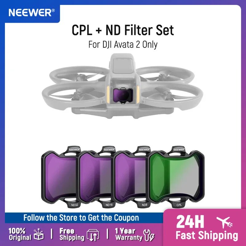 NEEWER CPL + ND Фильтры для DJI Avata 2