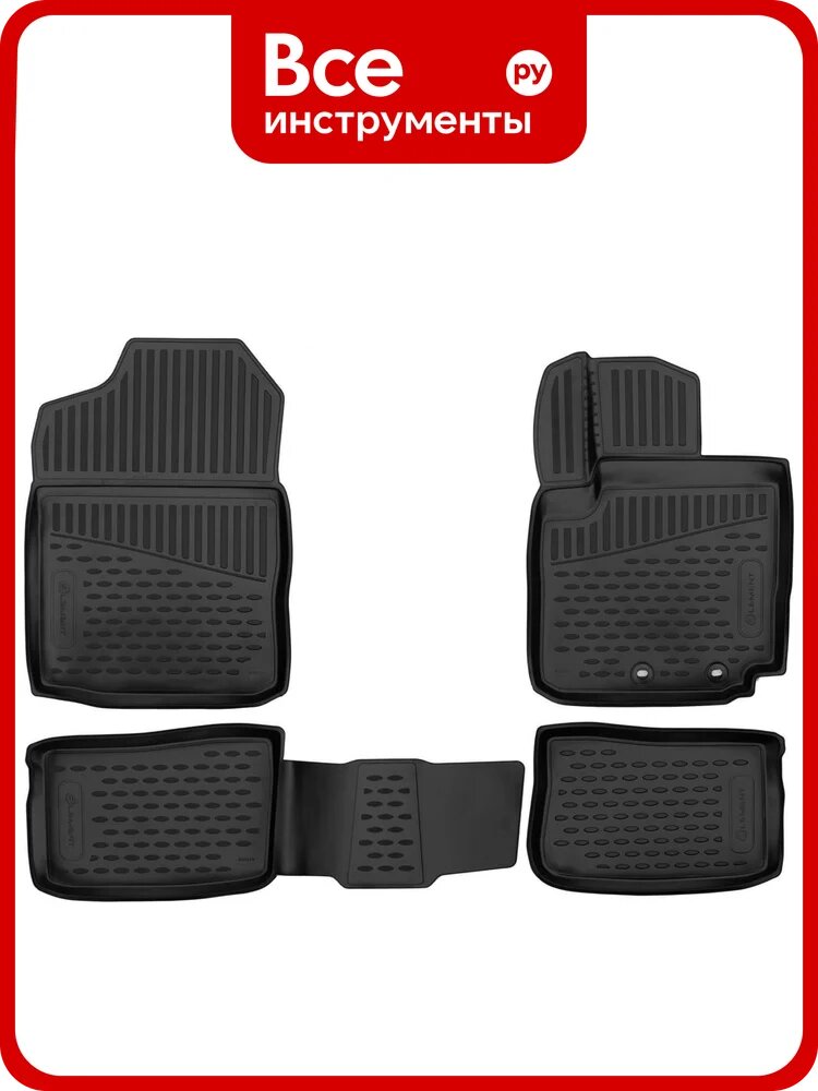 Коврики в салон Element 3D для TOYOTA Probox(Ip)/Succed 2014- г. в, универсал, П. Р, 5 дверей, 4 шт. 3DA36019210k