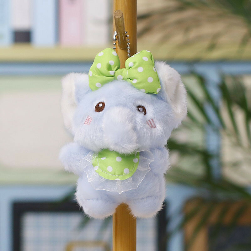Мягкая игрушка мышь в стиле мультфильм с коротким ворсом флис для подарка и коллекционеров слон