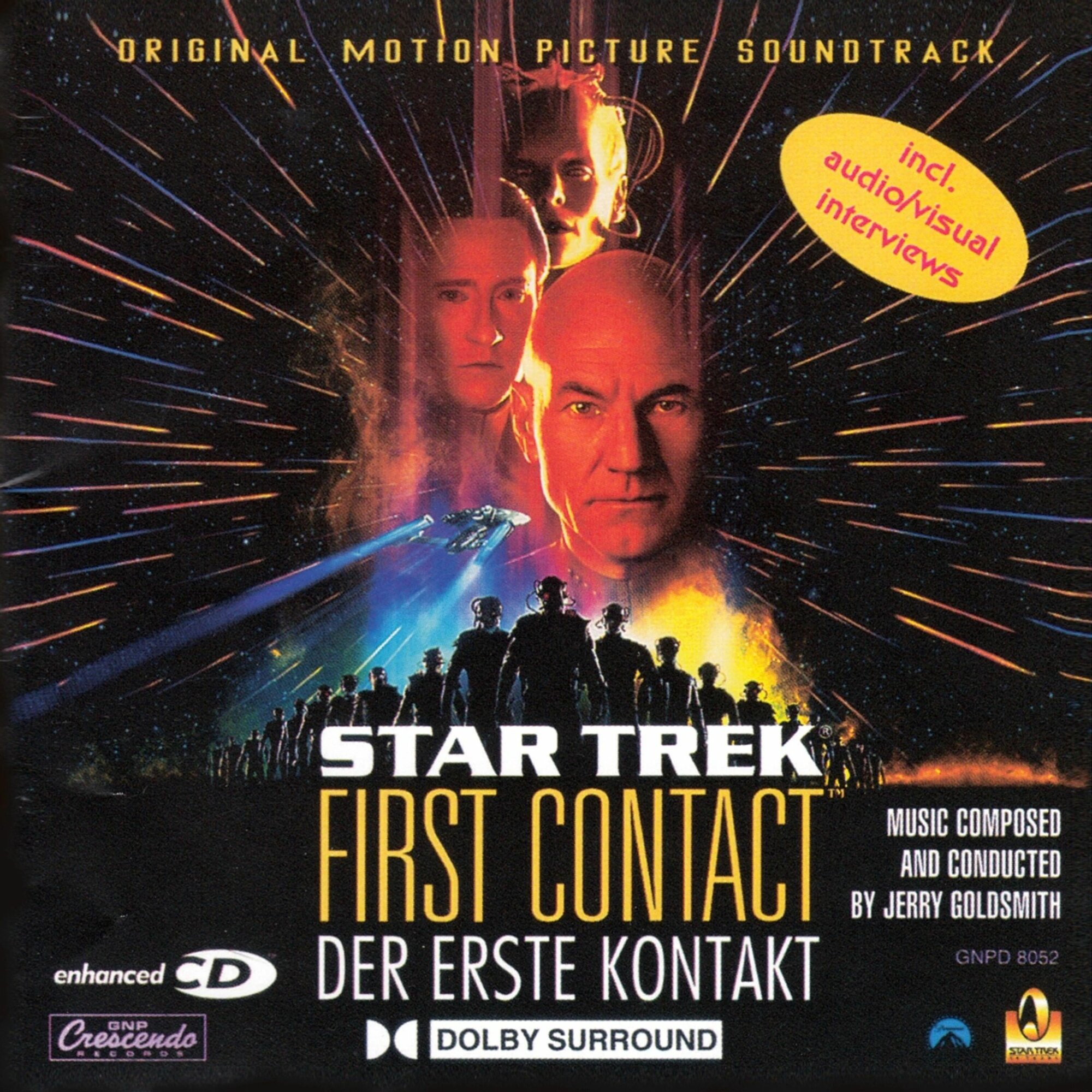 CD Диск OST - Star Trek: First Contact (Jerry Goldsmith) (CD) 1996, Jewel