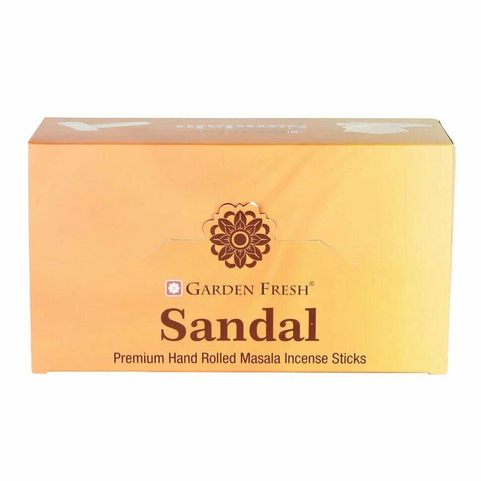 Аромапалочки Сандал Гарден Фреш, Sandal Garden Fresh, Блок 12 кор. по 15 палочек