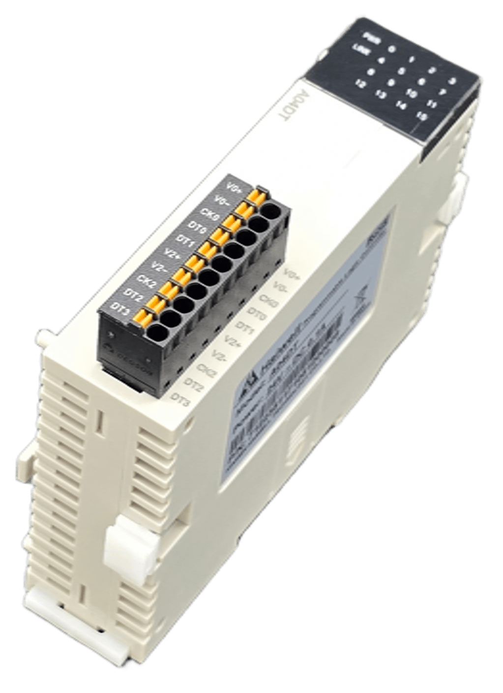A04DT Температурный модуль расширения для ПЛК серии AC/AT/AH Haiwell 24В 4 DS18B20 (1-wire, DS-1990, SHT1x)