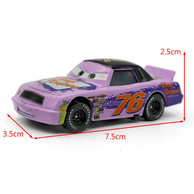 Модель из металла pixar cars с функционалом для детской игровой комнаты и коллекции игрушек racecar76