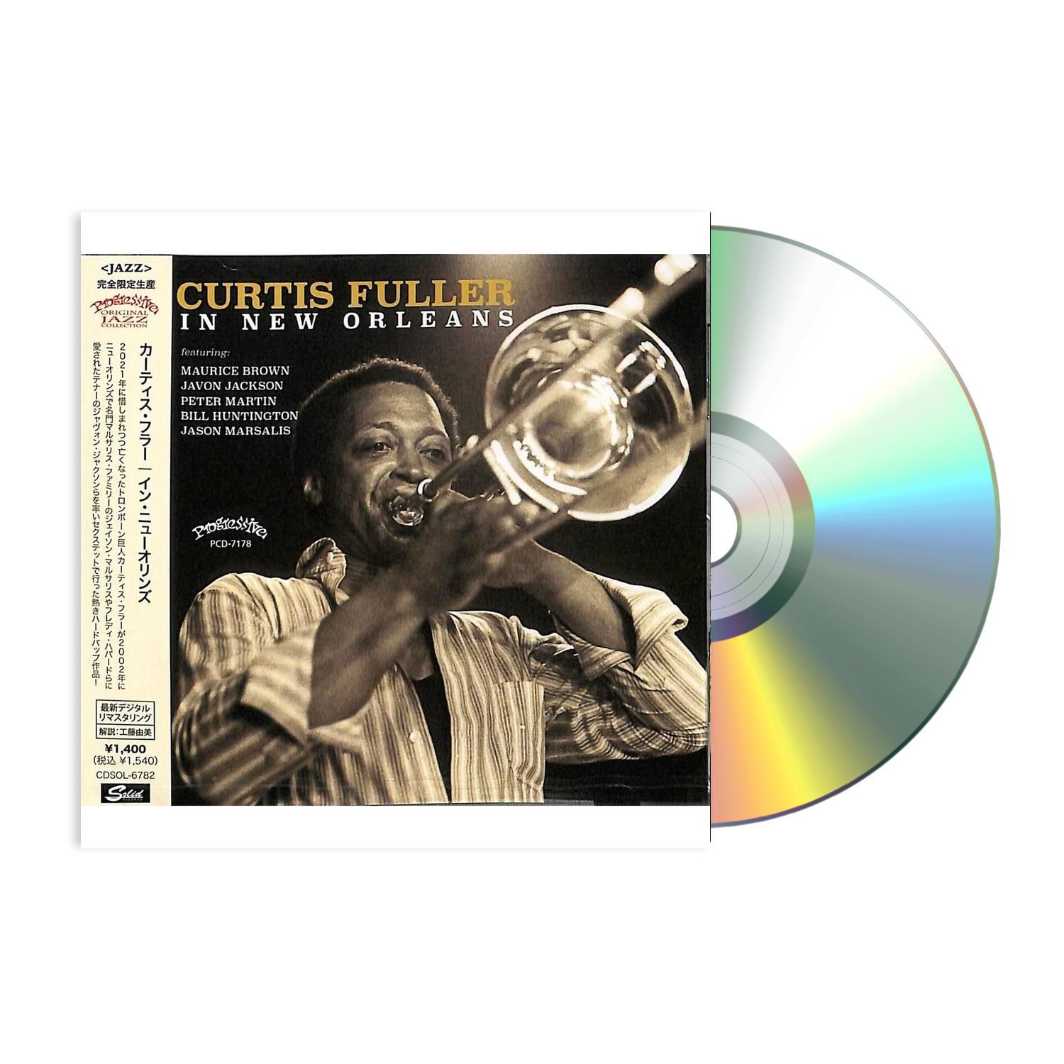 Музыка CD Curtis Fuller - In New Orleans
