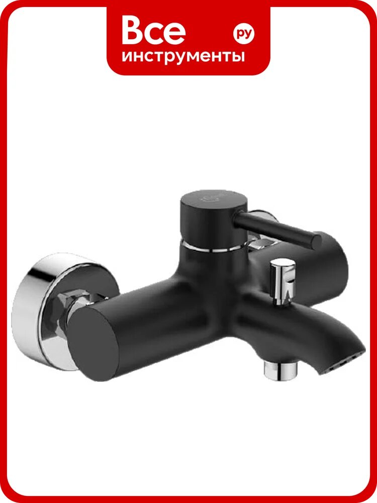 Смеситель для ванны IDEAL STANDARD KOLVA черный хром BC675U4 00000073234