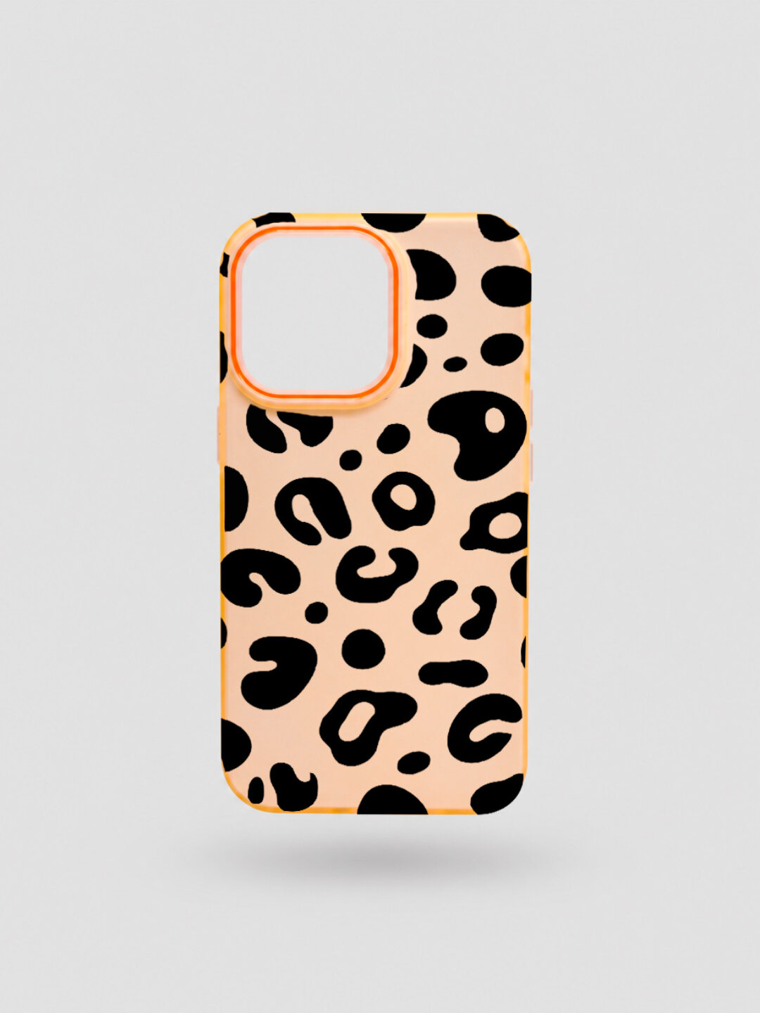 Чехол для iPhone 14 Pro Max, Леопард, силикон, soft touch, матовый, мягкий, ударопрочный