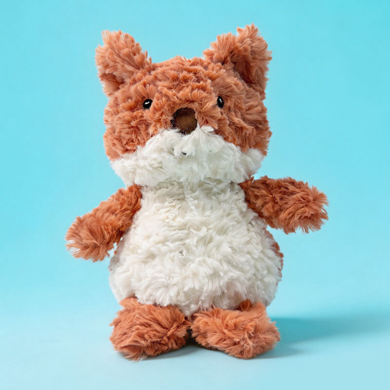 Плюшевая игрушка Jellycat Мягкий лис 16 см, мягкая игрушка, милая лиса, подарок для детей и взрослых