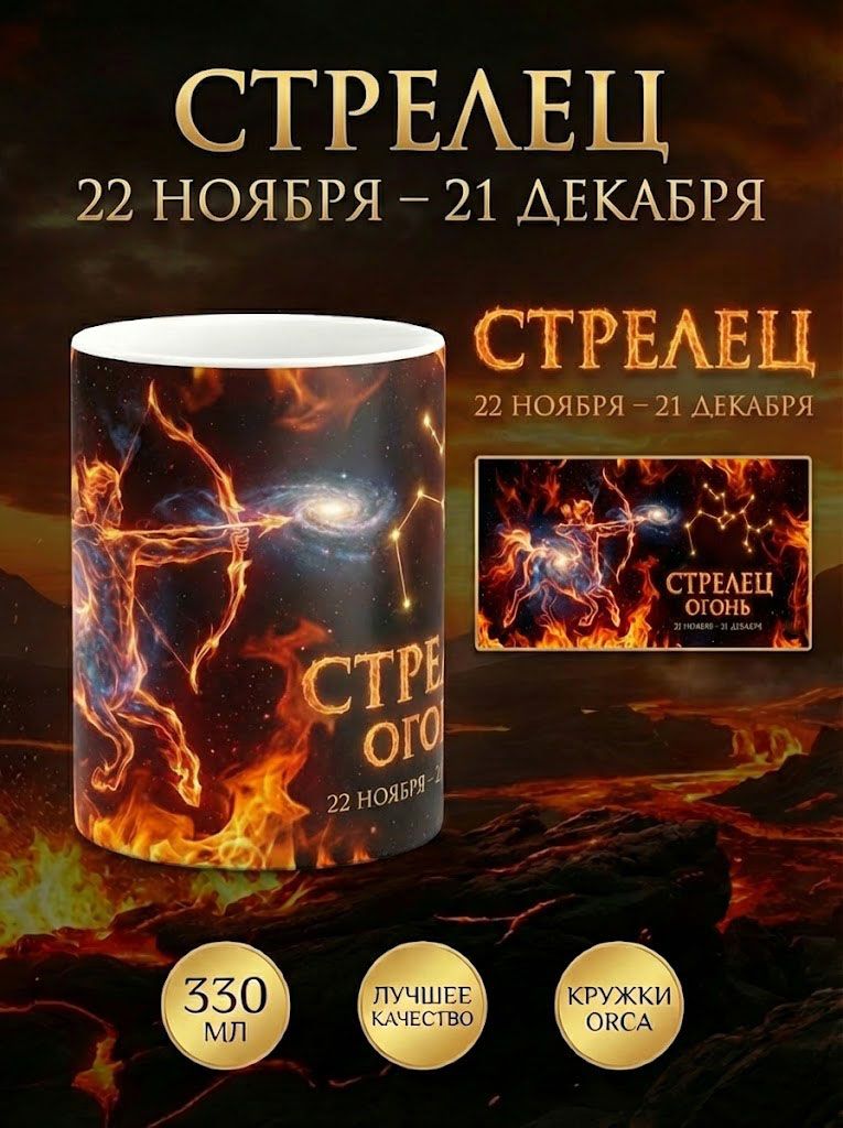 Кружка Знак Зодиака Стрелец